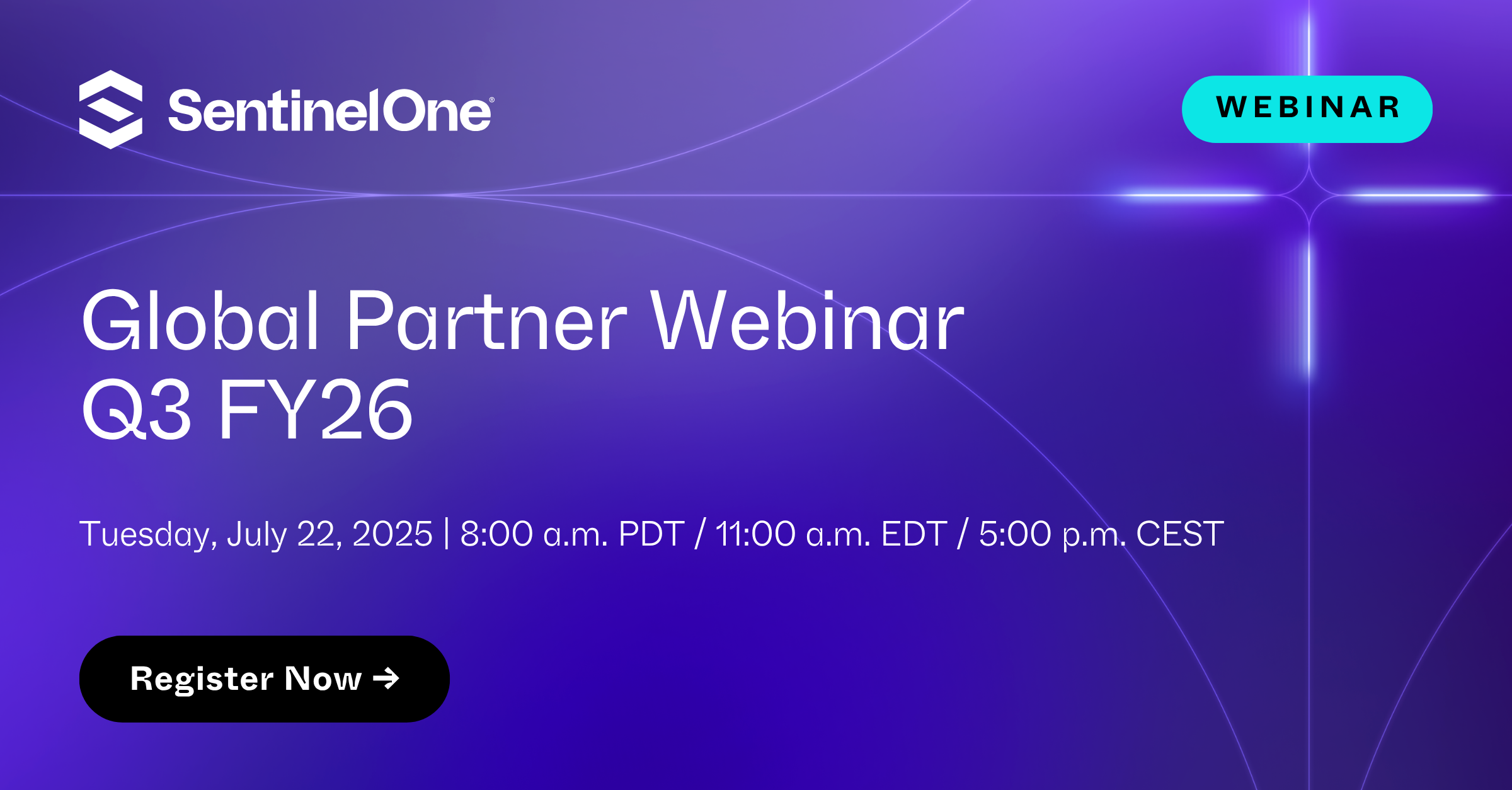 SentinelOne: Global Partner Webinar - Q2 FY26